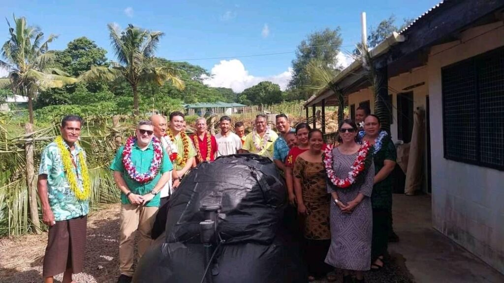 Ambassador for Israel Visits Homebiogas Unit in Samoa – Pacific Grow
